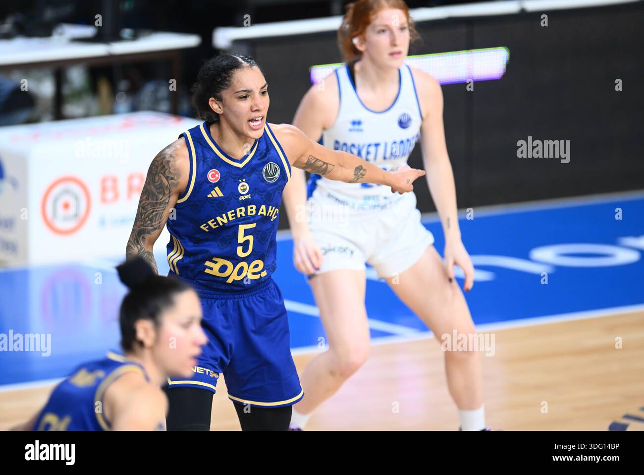Gabby Williams of Fenerbahce during the Women's Euroleague match ...
