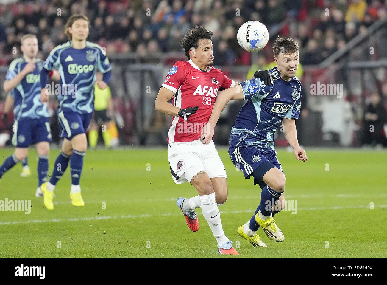 ALKMAAR , 14-01-2026 , AFAS stadium , season 2025 / 2026 , Dutch KNVB ...