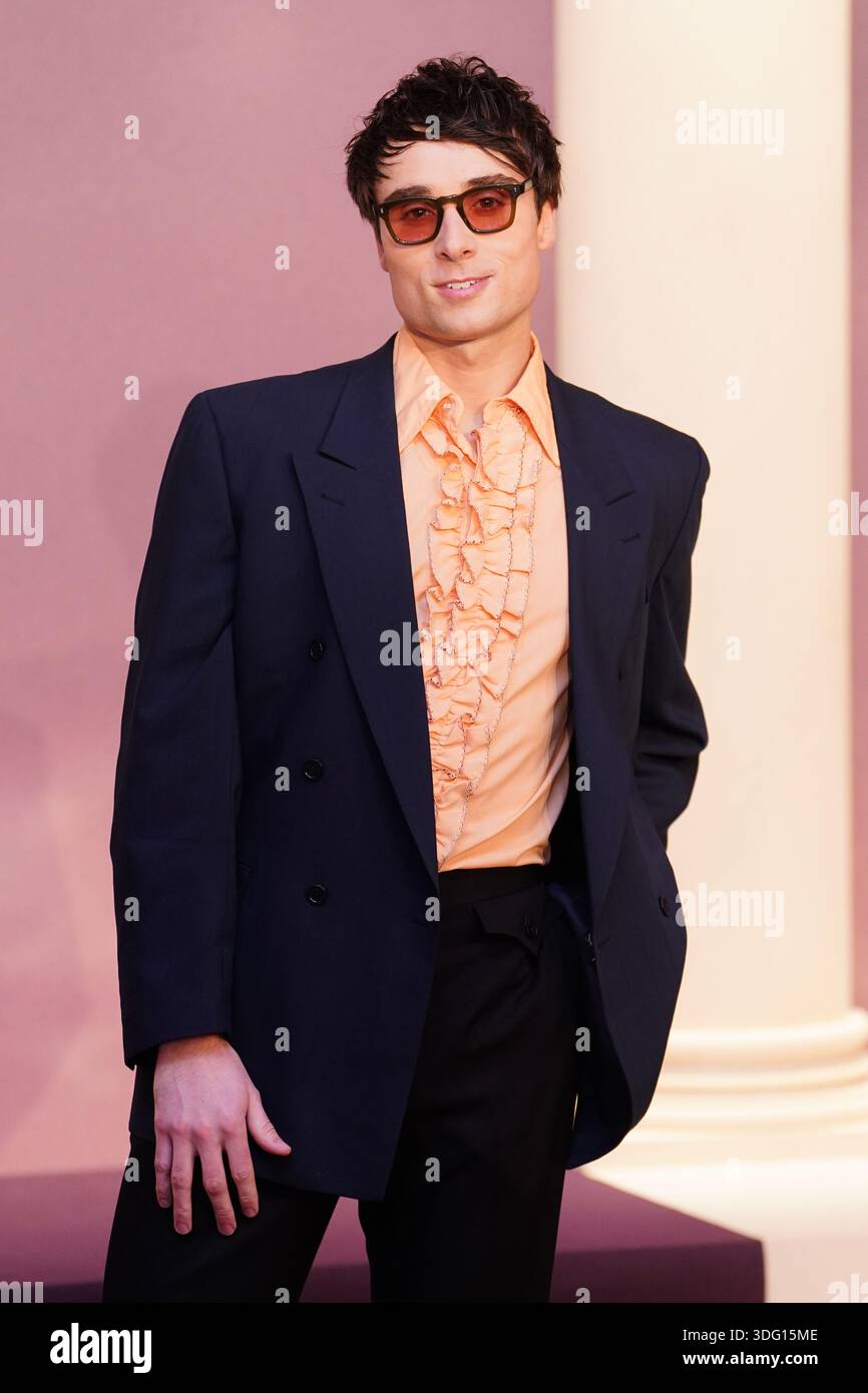 Oli Higginson attending the world premiere of season four of the ...