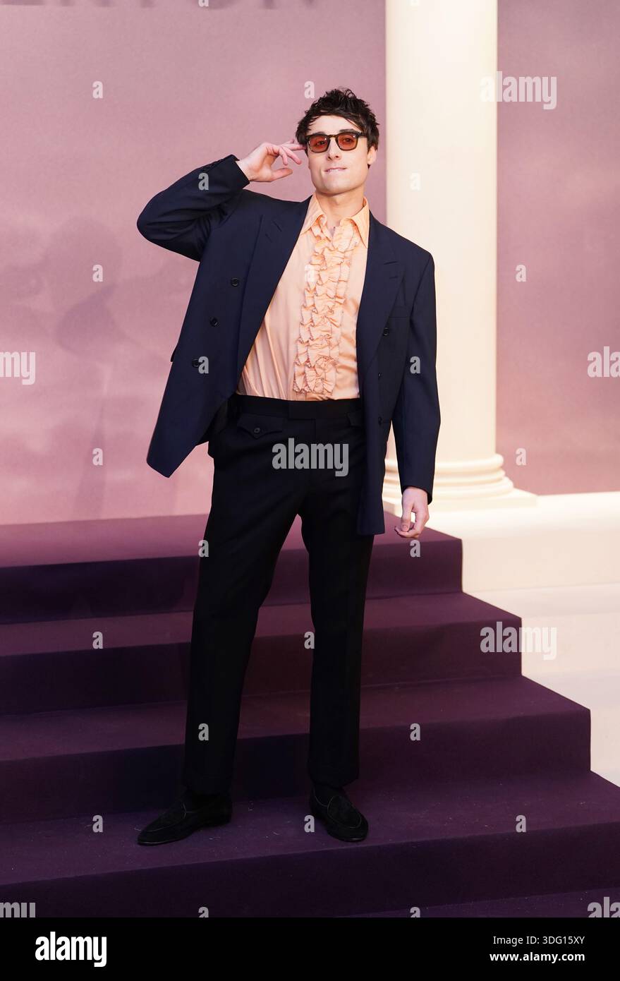 Oli Higginson attending the world premiere of season four of the ...