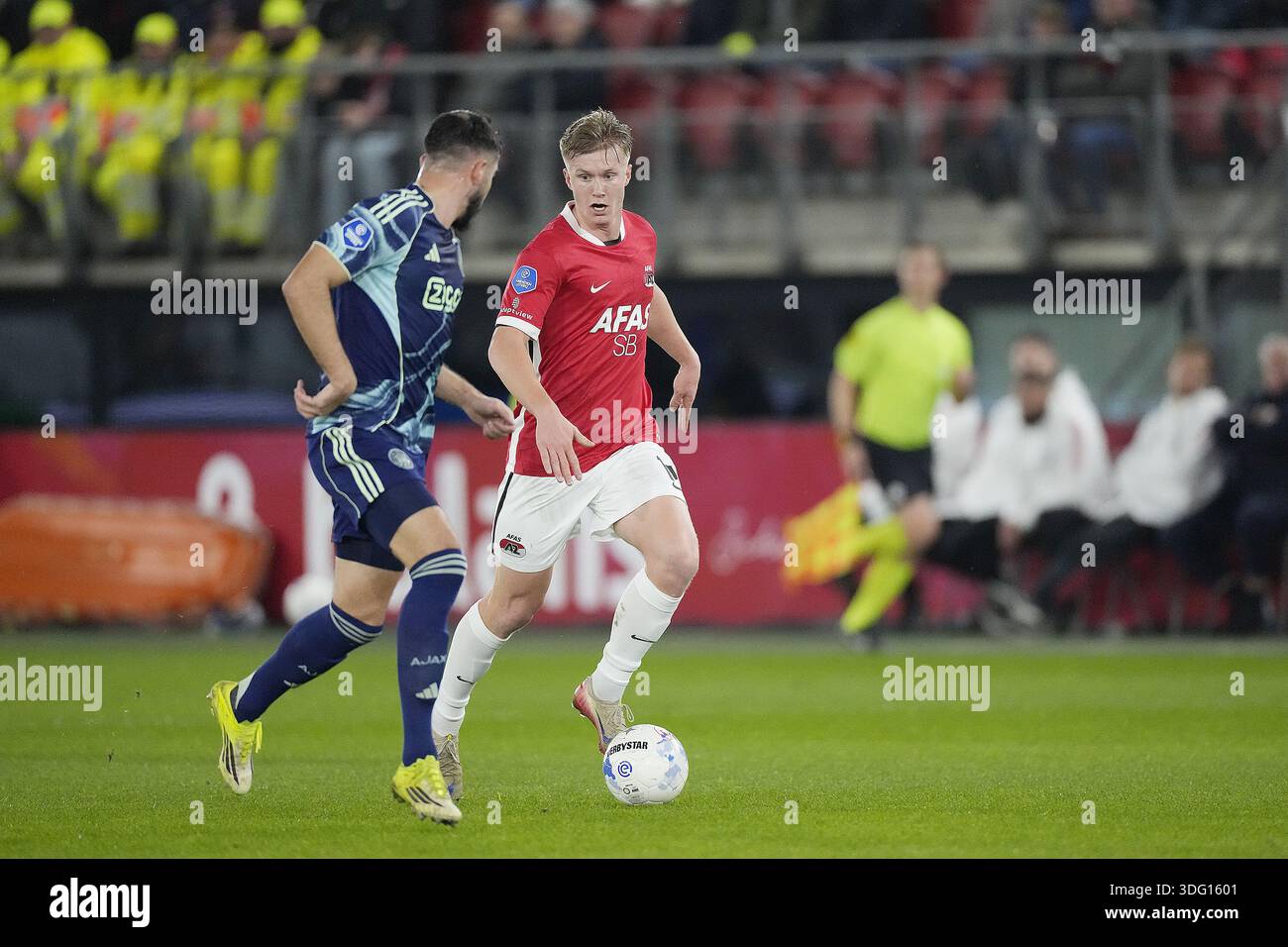 ALKMAAR , 14-01-2026 , AFAS stadium , season 2025 / 2026 , Dutch KNVB ...