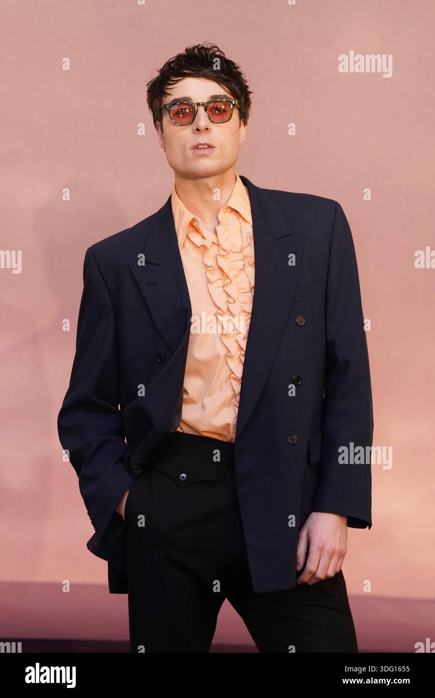 Oli Higginson attending the world premiere of season four of the ...