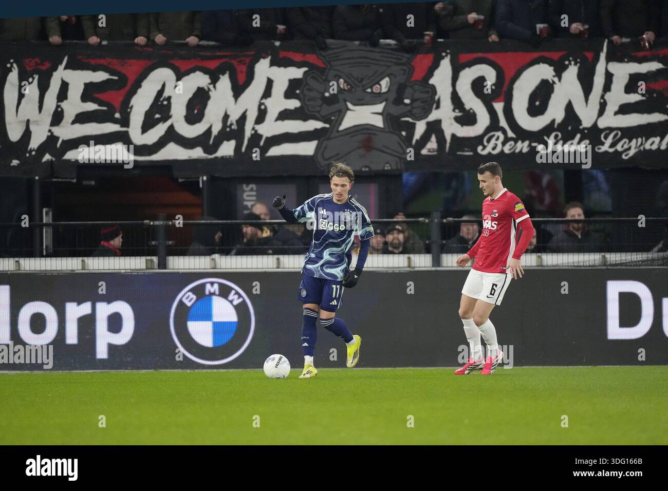 ALKMAAR , 14-01-2026 , AFAS stadium , season 2025 / 2026 , Dutch KNVB ...