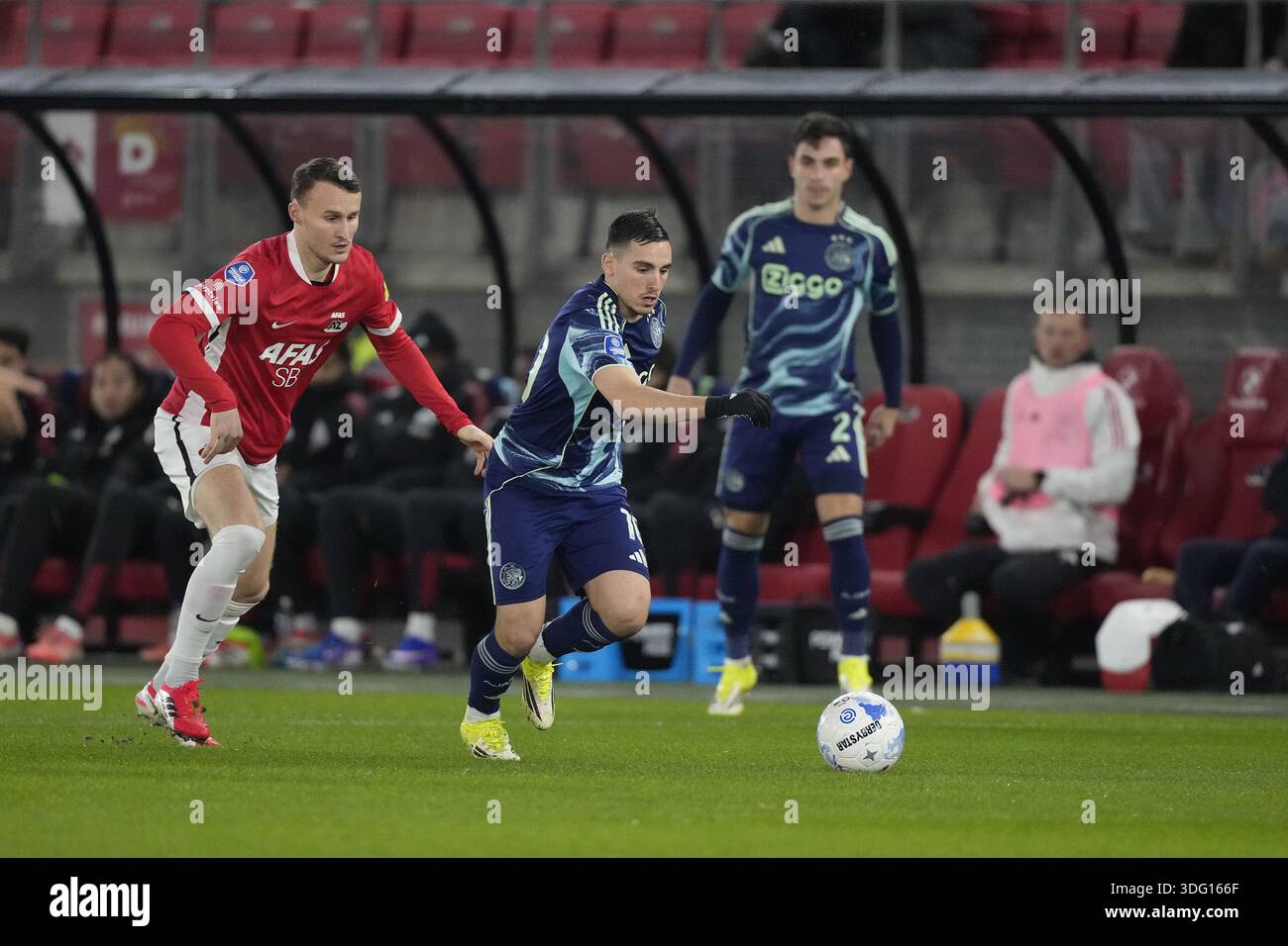 ALKMAAR , 14-01-2026 , AFAS stadium , season 2025 / 2026 , Dutch KNVB ...