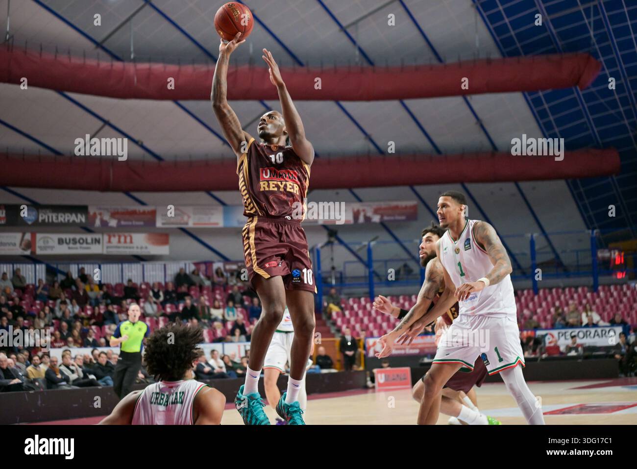 Reyer's Carl Wheatle portrait in action during Umana Reyer Venezia vs ...
