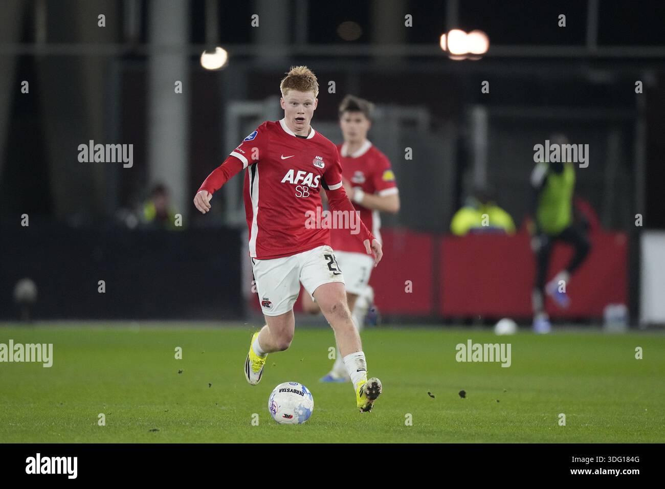 ALKMAAR , 14-01-2026 , AFAS stadium , season 2025 / 2026 , Dutch KNVB ...