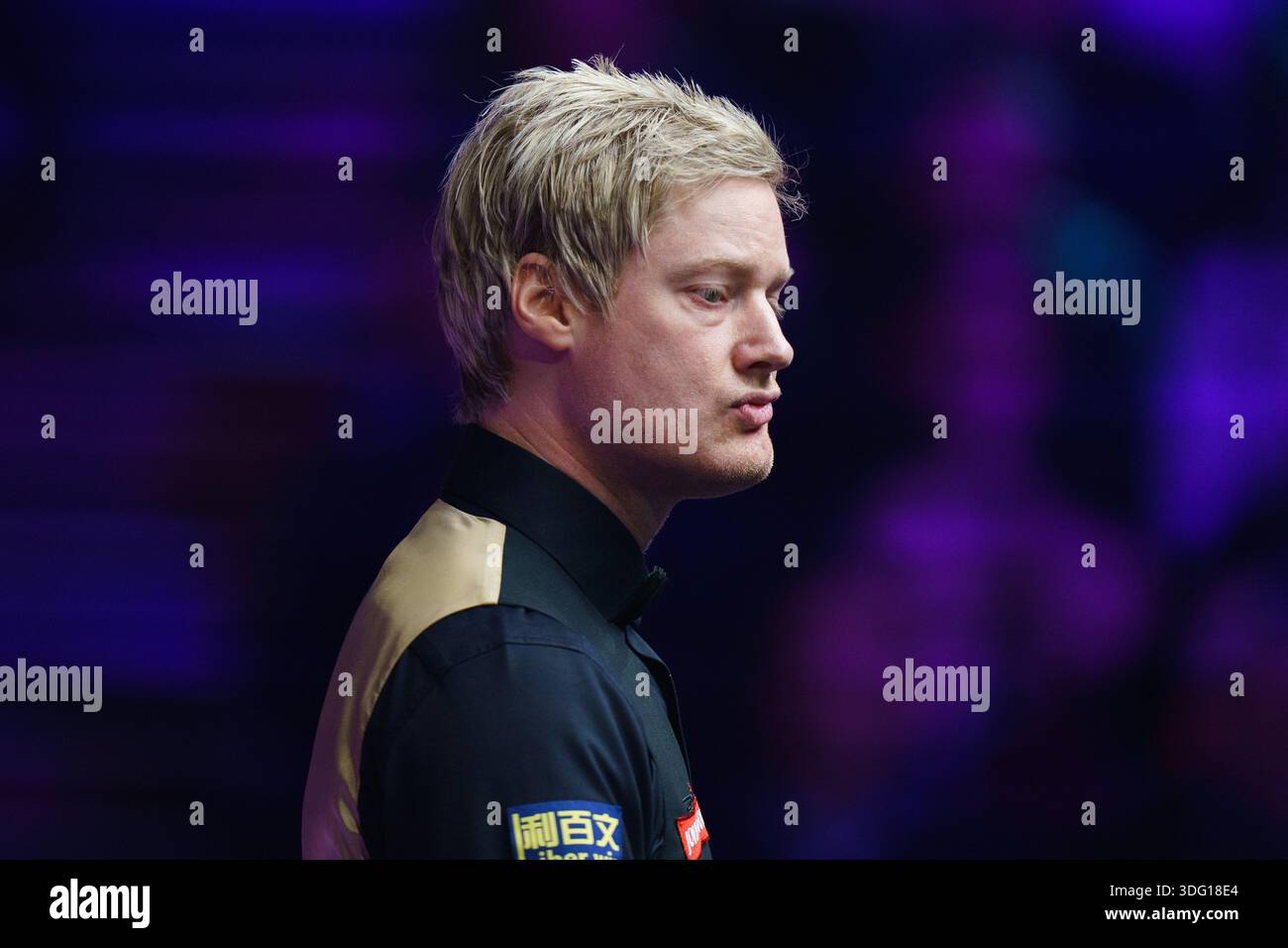 Neil Robertson during first round match between Neil Robertson and ...