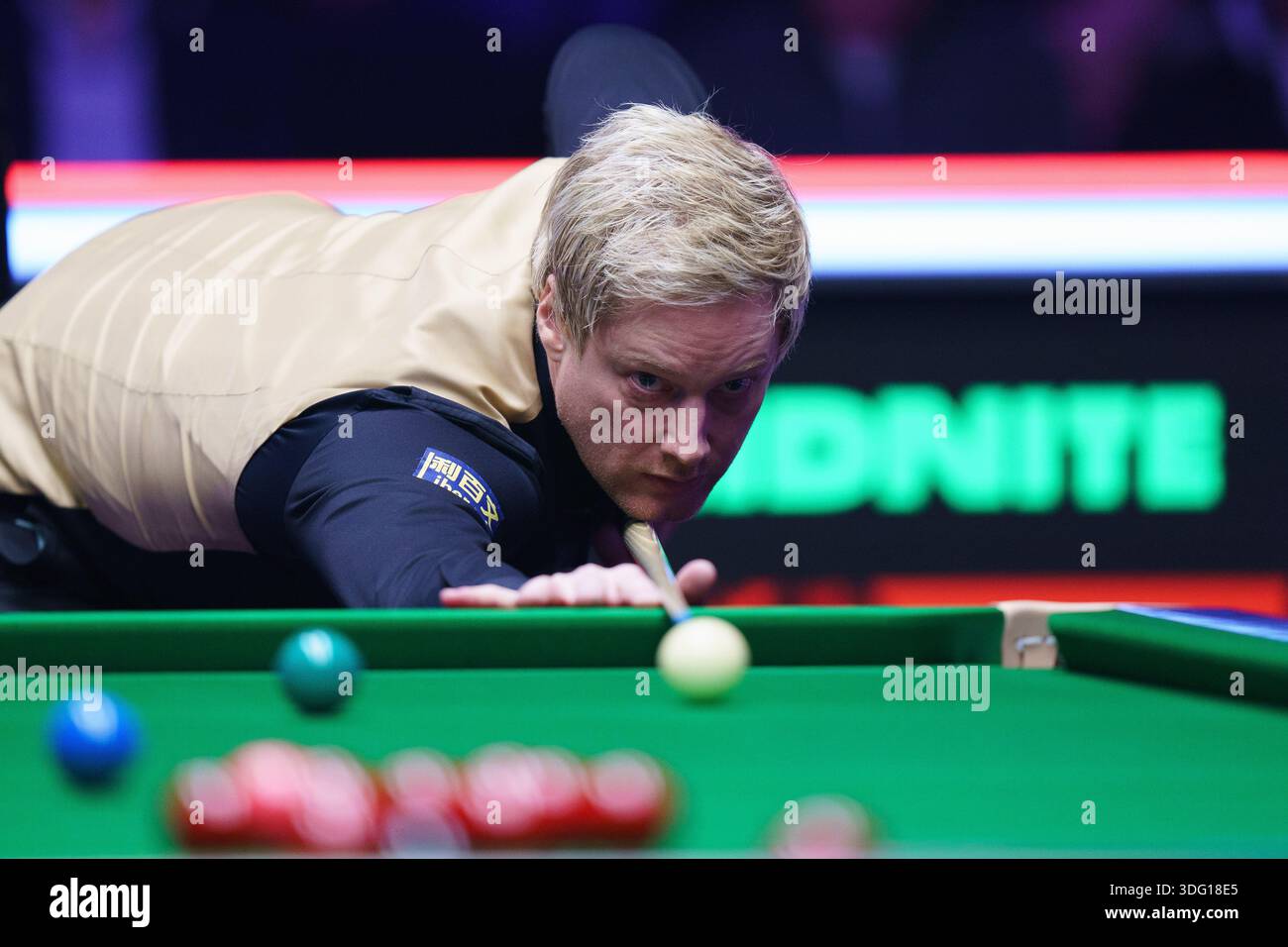 Neil Robertson during first round match between Neil Robertson and ...