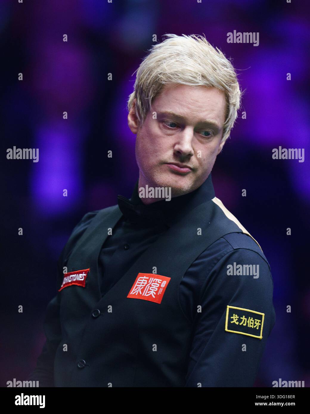 Neil Robertson during first round match between Neil Robertson and ...