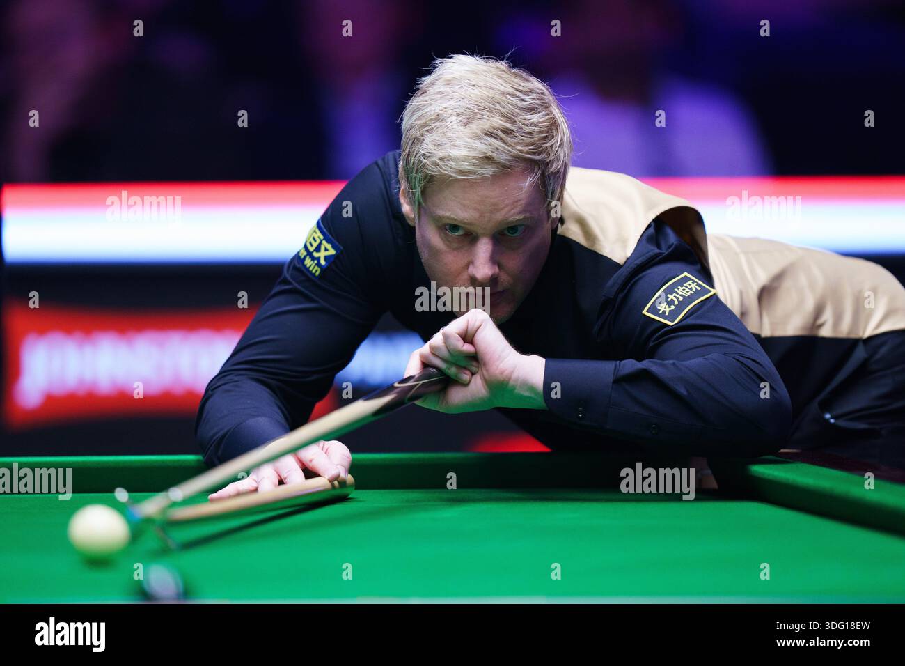 Neil Robertson during first round match between Neil Robertson and ...