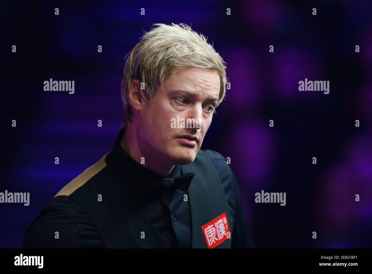 Neil Robertson during first round match between Neil Robertson and ...