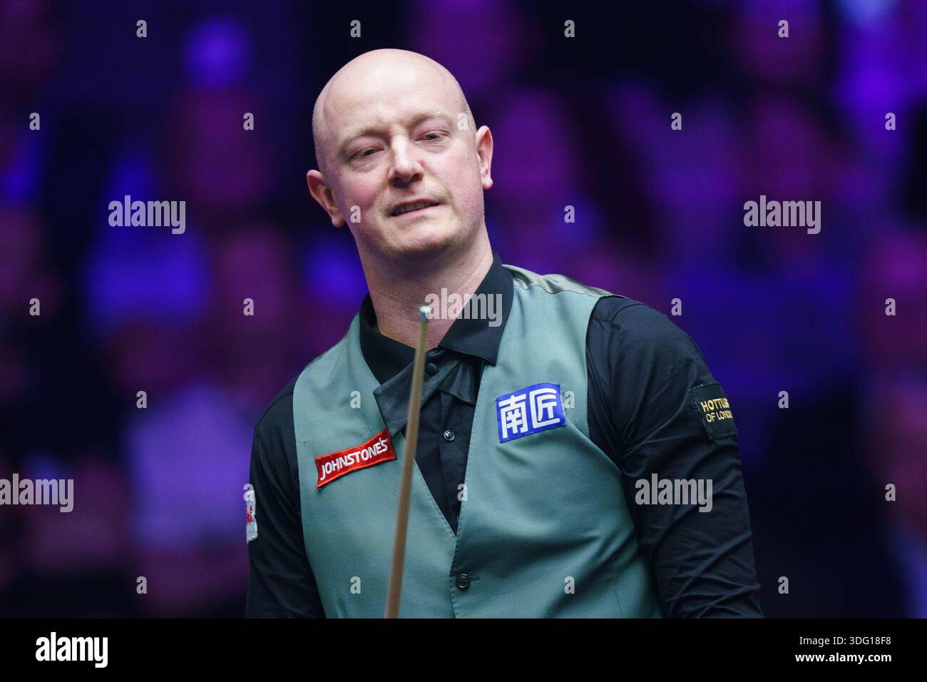 Chris Wakelin during first round match between Neil Robertson and Chris ...