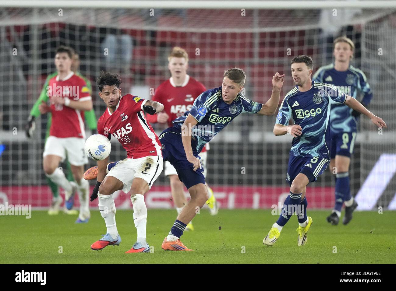 ALKMAAR , 14-01-2026 , AFAS stadium , season 2025 / 2026 , Dutch KNVB ...