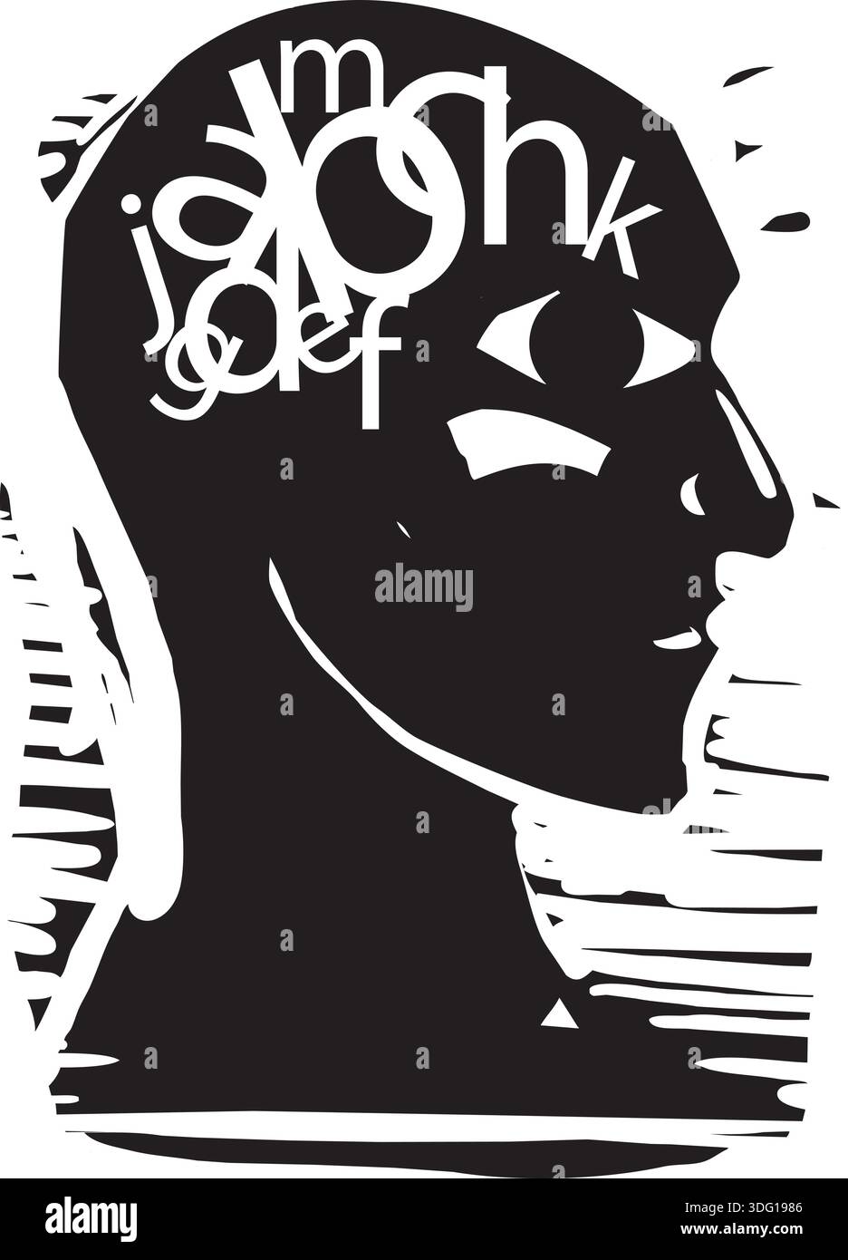 Jumble of words Stock Vector Images - Alamy
