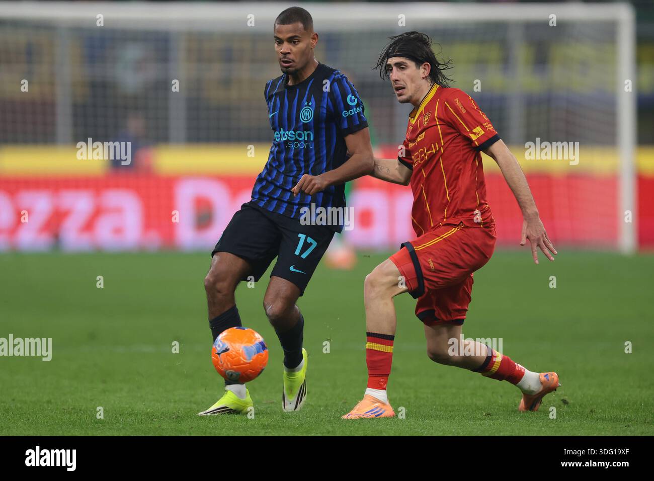 Milan, Italy, 14th January 2026. Andy Diouf of FC Internazionale and ...