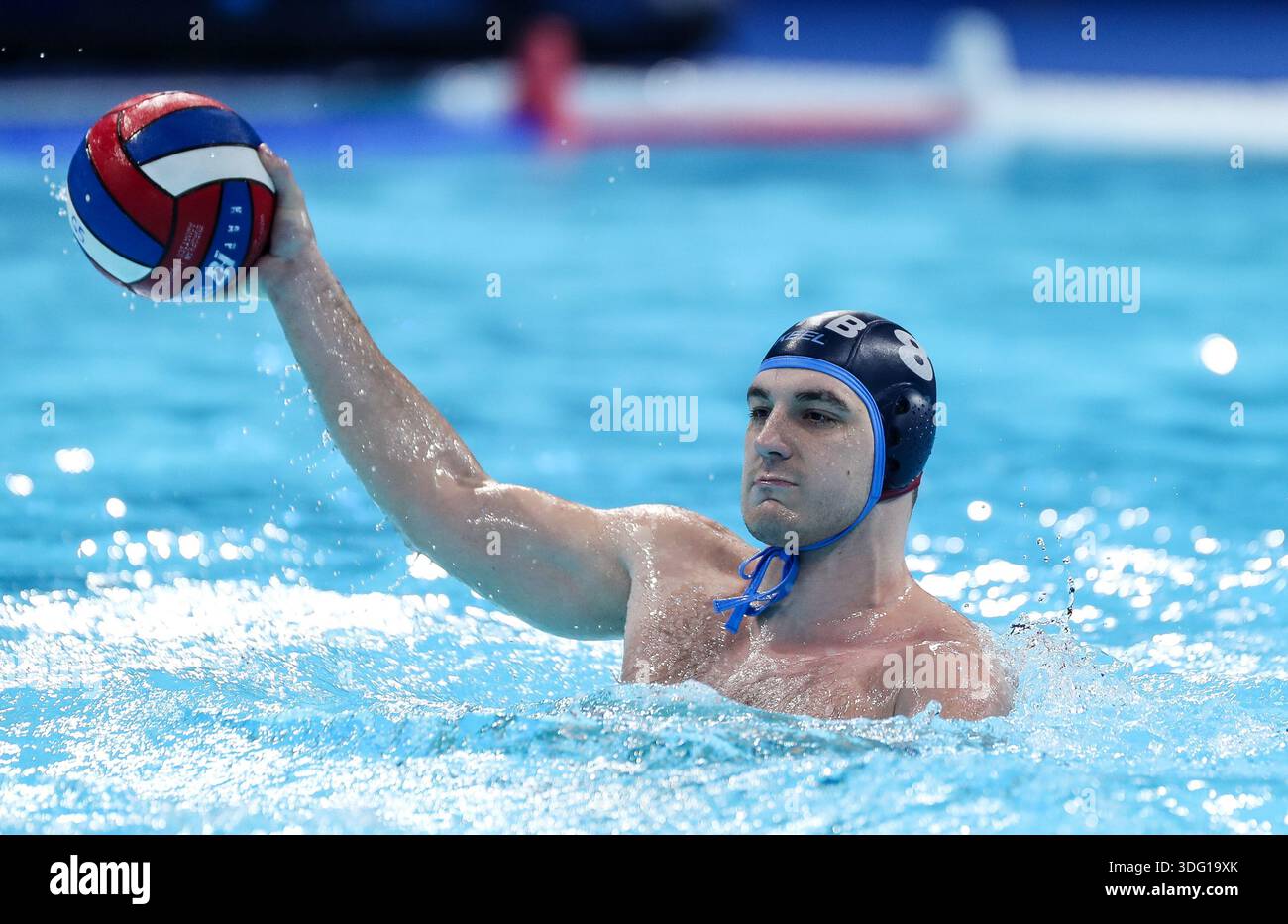 Belgrade, Serbia. 14th Jan, 2026. Nikola Jaksic of Serbia in action ...