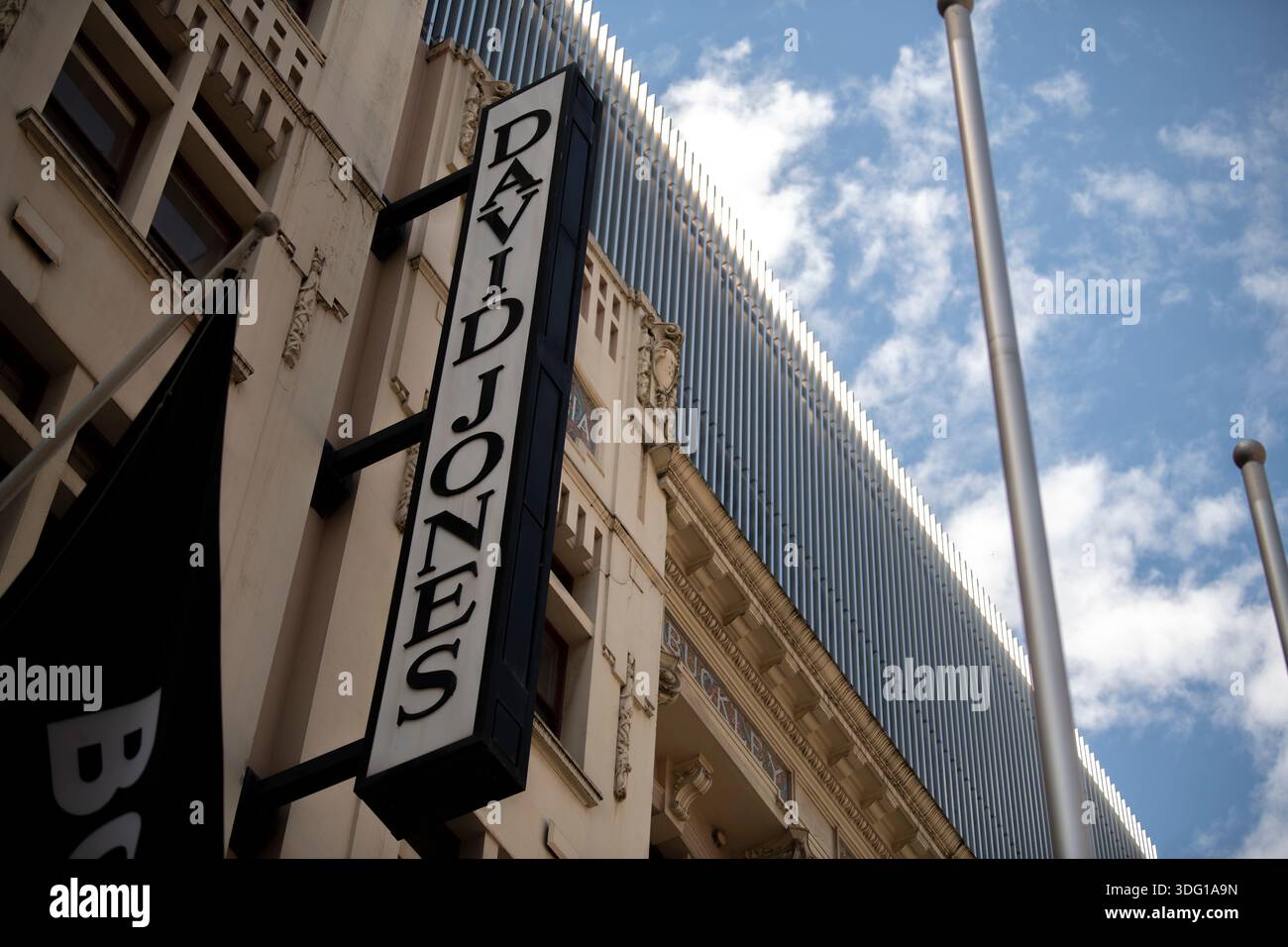 A stock photo of David Jones on Bourke Street in Melbourne, January 14 ...