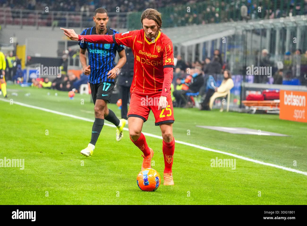 Antonino Gallo during the Italian championship Serie A football match ...