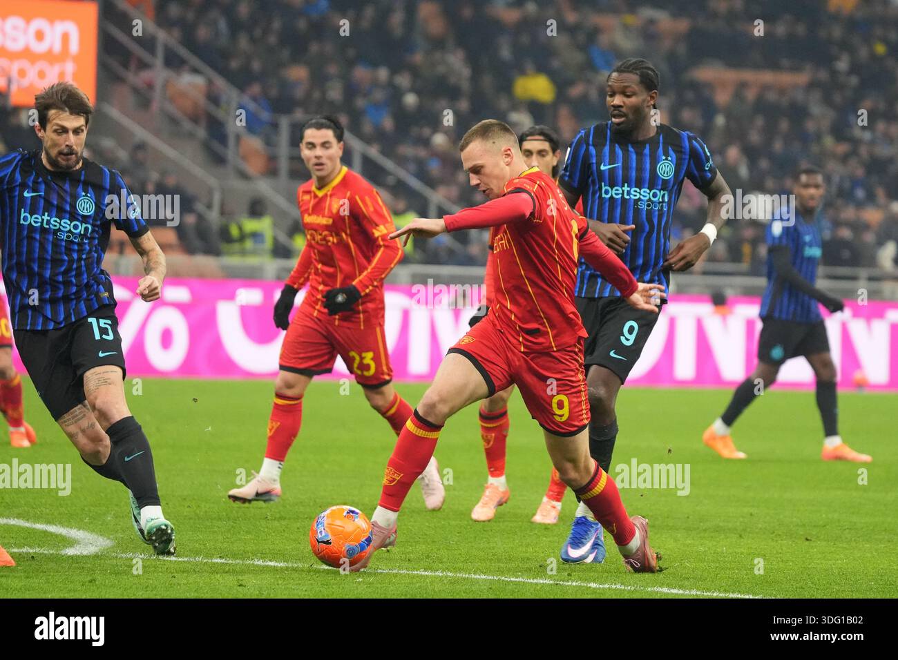 Nikola Stulic during the Italian championship Serie A football match ...
