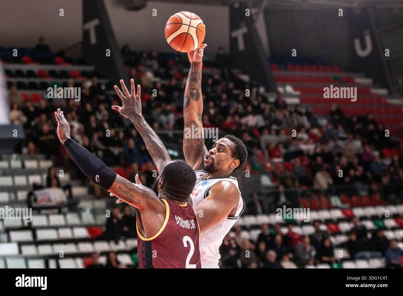 Bryson Williams (Unahotels Reggio Emilia) during Pallacanestro Reggiana ...