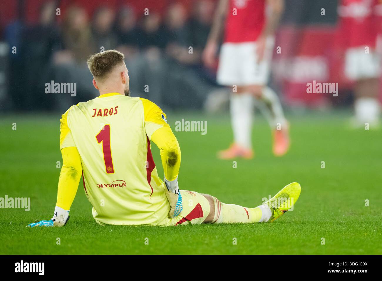 ALKMAAR , 14-01-2026 , AFAS stadium , season 2025 / 2026 , Dutch KNVB ...
