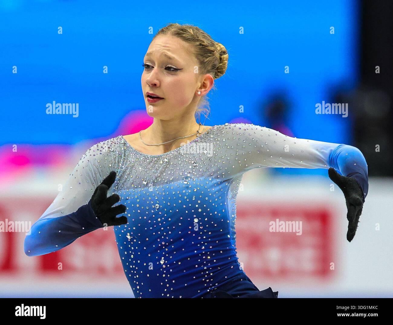 Day One. 14th Jan, 2026. Sarina Joos of Italy competes in the ISU ...