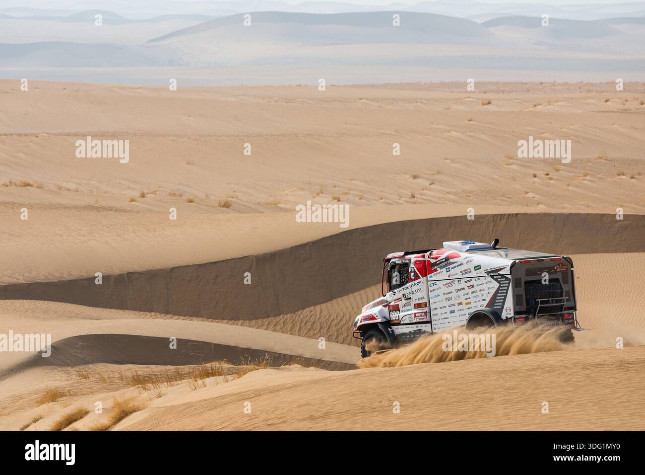 14th January 2026; Bivouac Refuge, Saudi Arabia; 2026 Dakar Rally ...