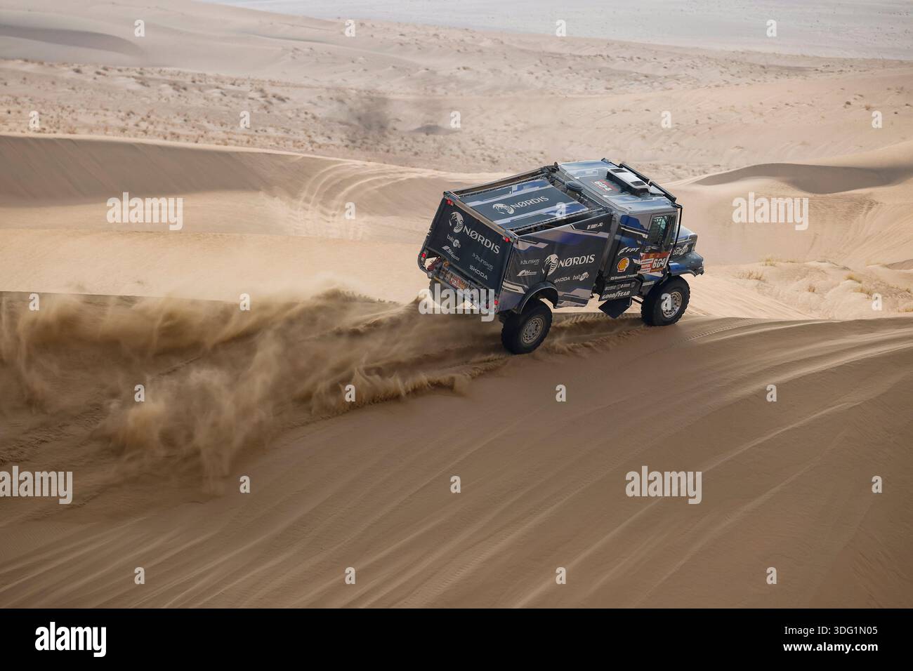14th January 2026; Bivouac Refuge, Saudi Arabia; 2026 Dakar Rally ...