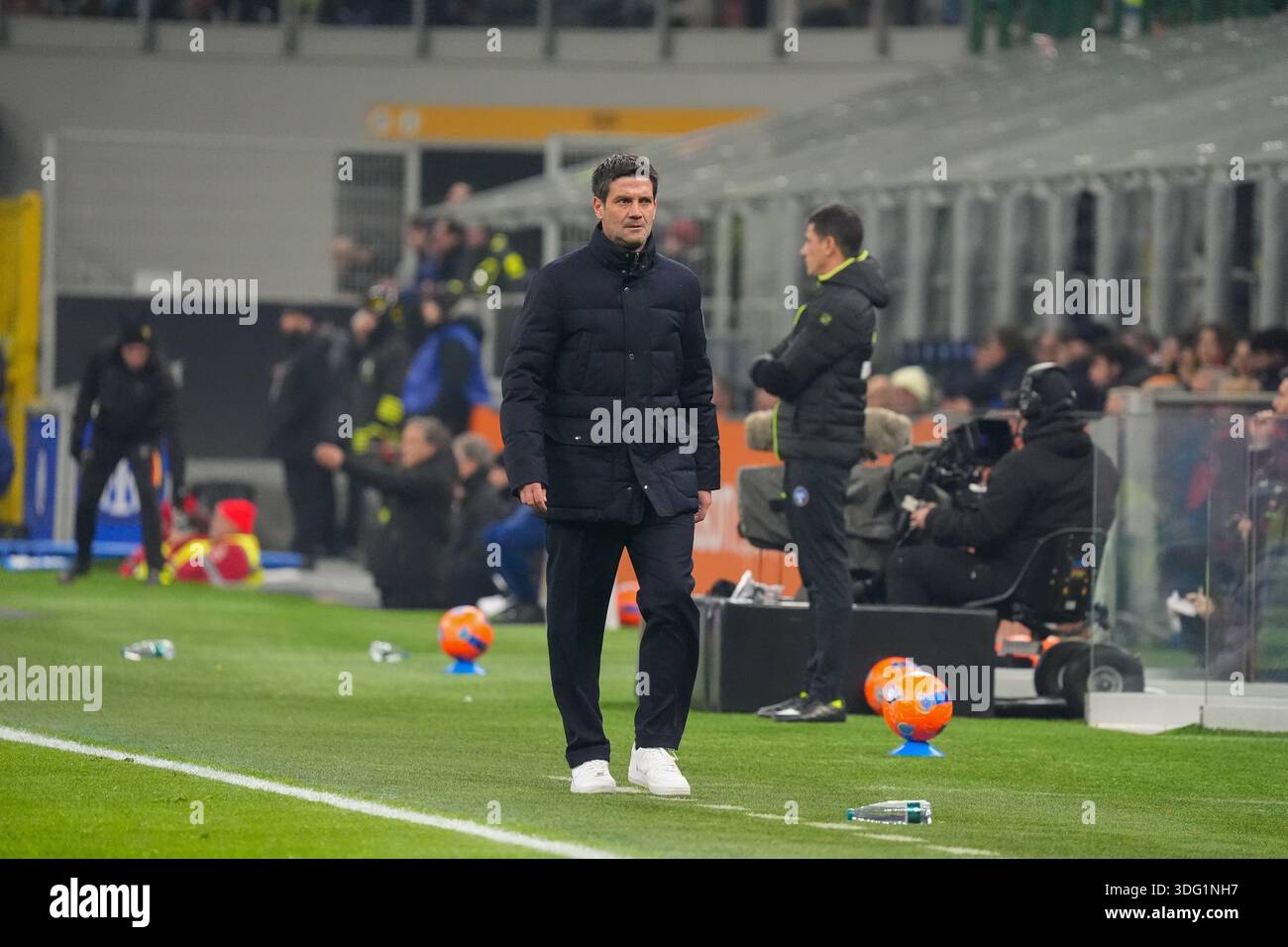 Milan, Italy. 14/01/2026. Cristian Chivu head coach of FC Inter, during ...