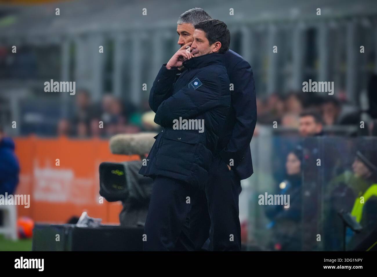 Milan, Italy. 14/01/2026. Cristian Chivu head coach of FC Inter, during ...