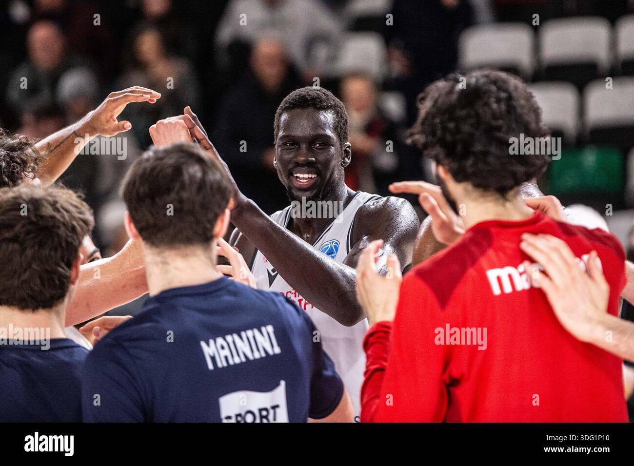 JT THor (Unahotels Reggio Emilia) during Pallacanestro Reggiana vs KK ...