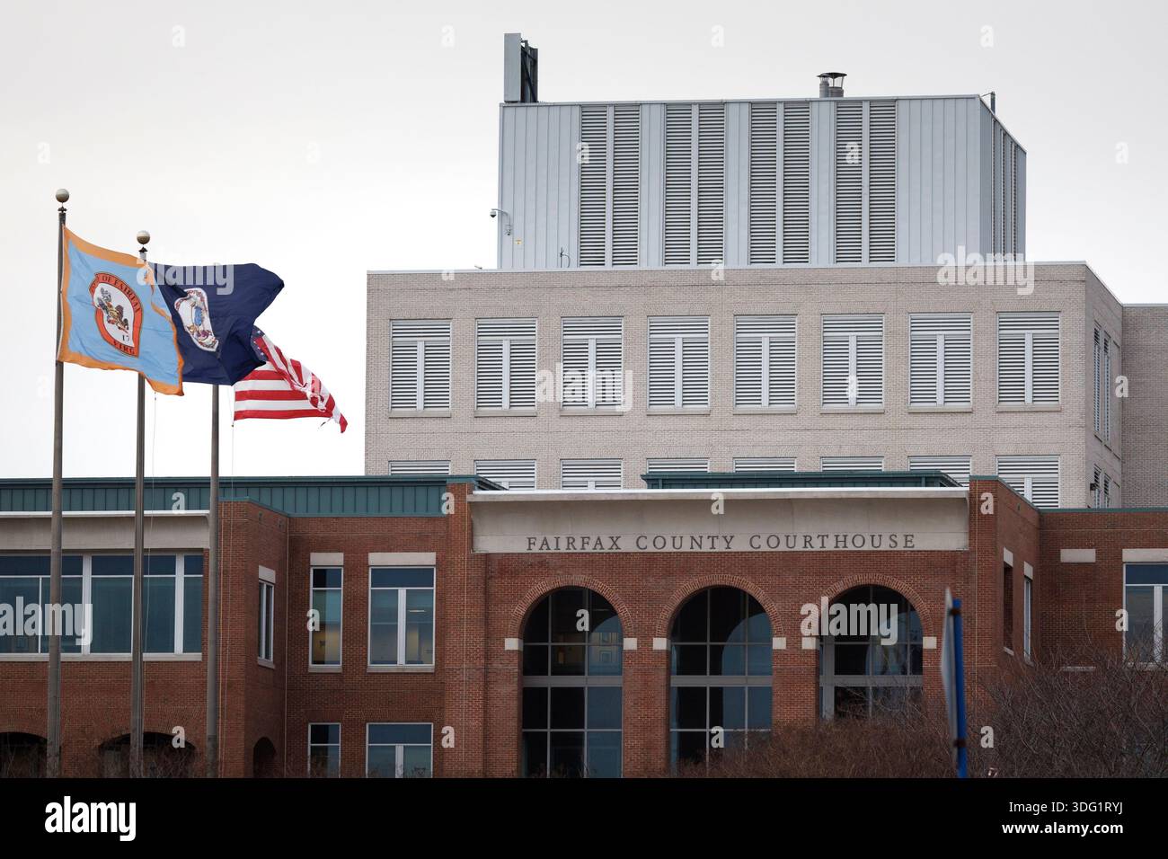 A view of the Fairfax County Circuit Court where the Brendan Banfield ...