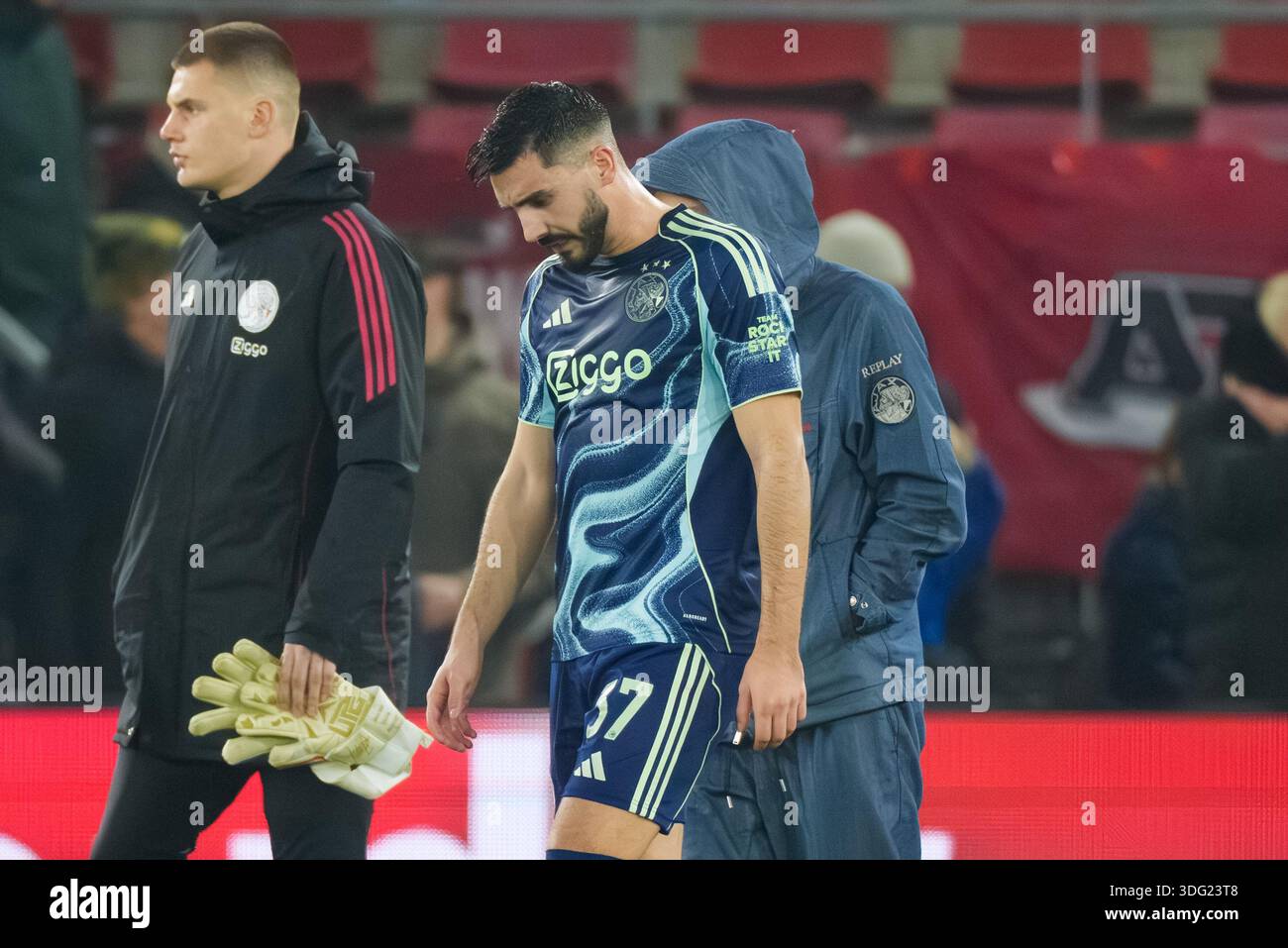 ALKMAAR , 14-01-2026 , AFAS stadium , season 2025 / 2026 , Dutch KNVB ...