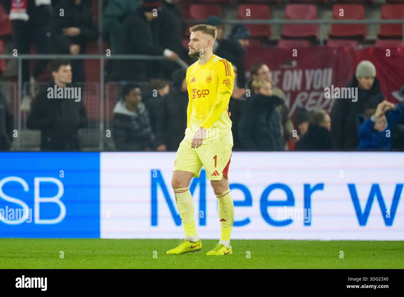 ALKMAAR , 14-01-2026 , AFAS stadium , season 2025 / 2026 , Dutch KNVB ...