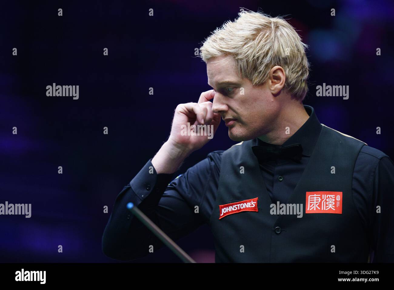 Neil Robertson during the first round match between Neil Robertson and ...
