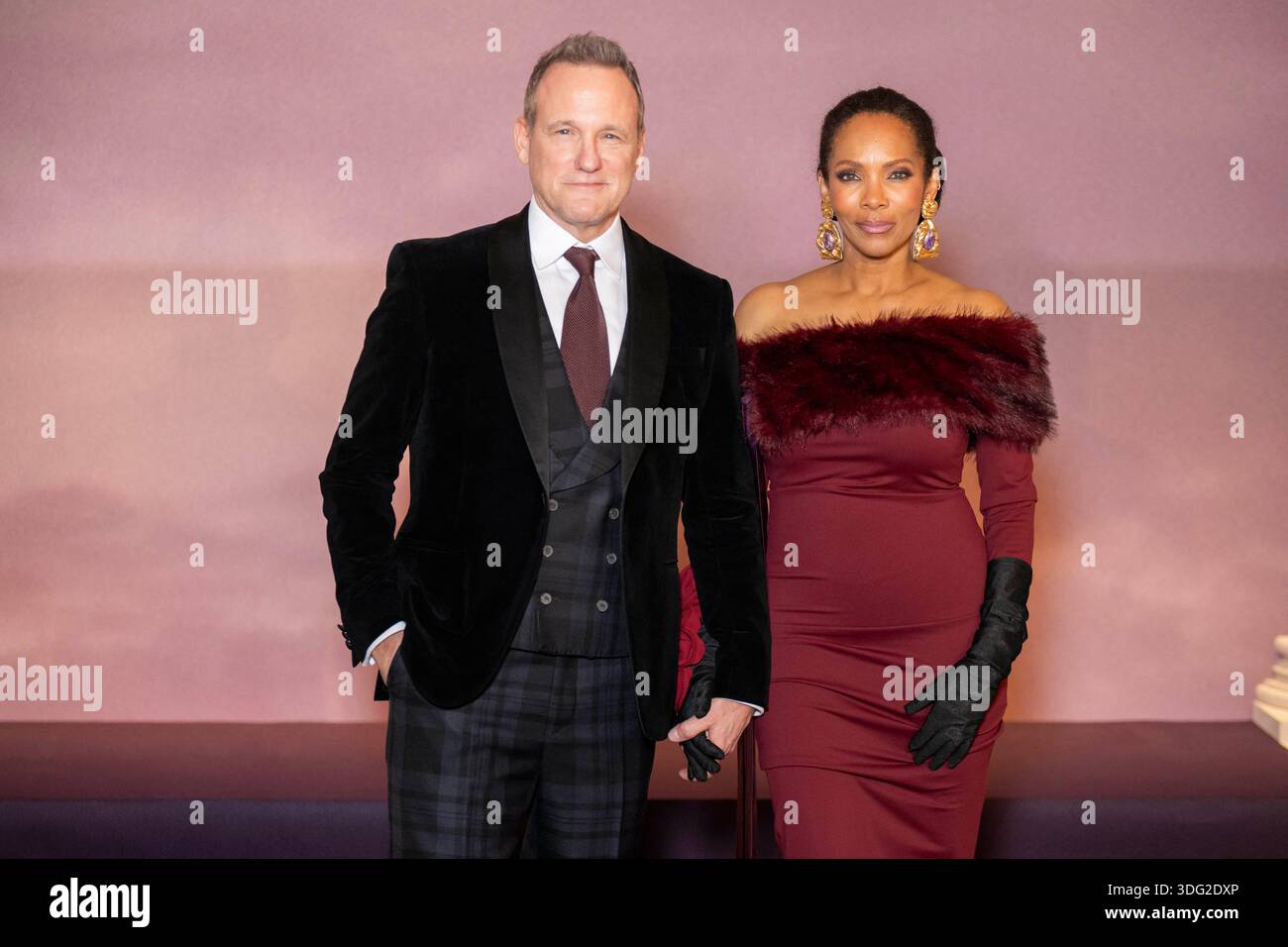 Tom Verica and Kira Arne attends the "Bridgerton" Season 4 Paris World ...