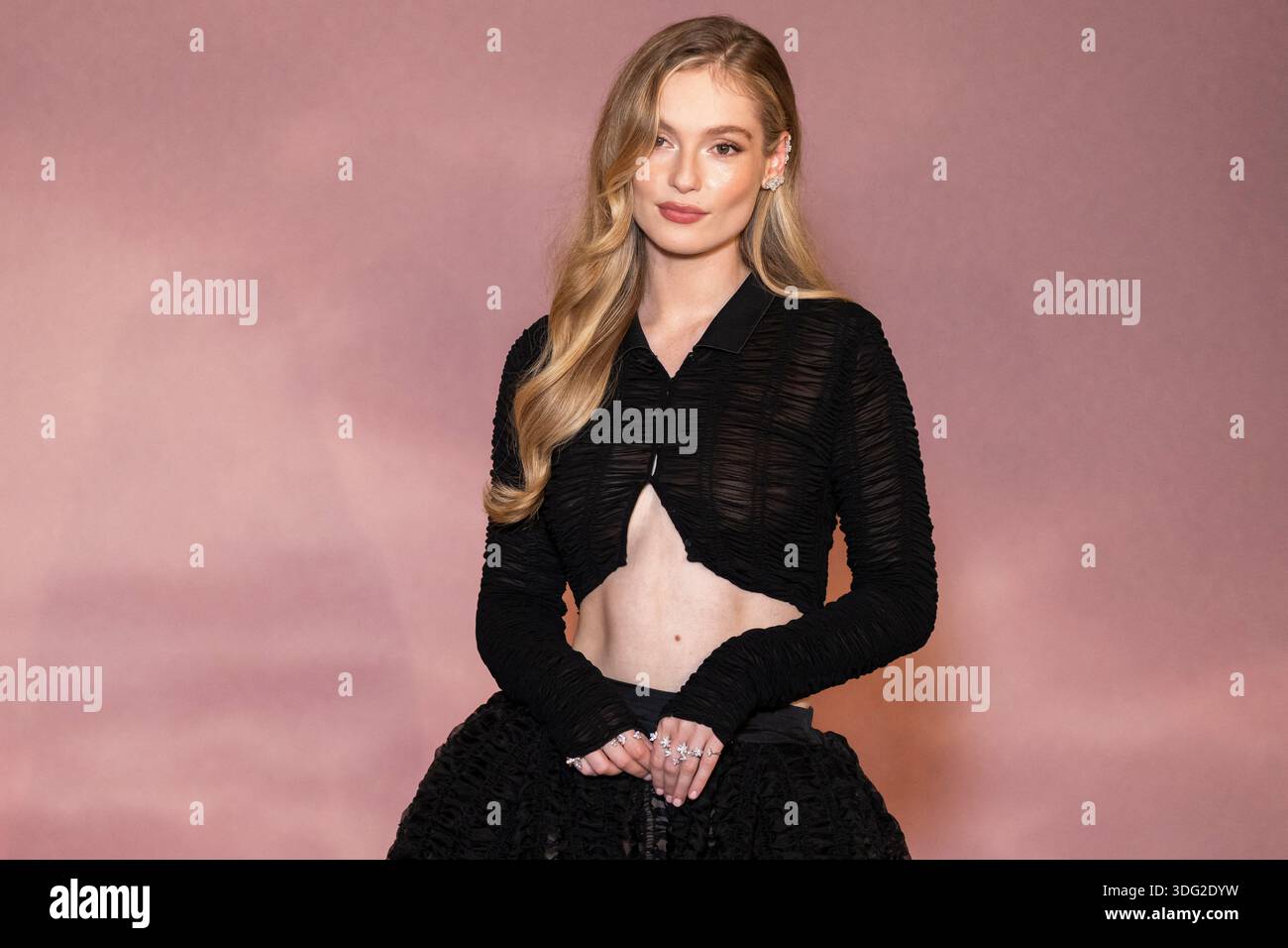 Hannah Dodd attends the "Bridgerton" Season 4 Paris World Premiere at ...