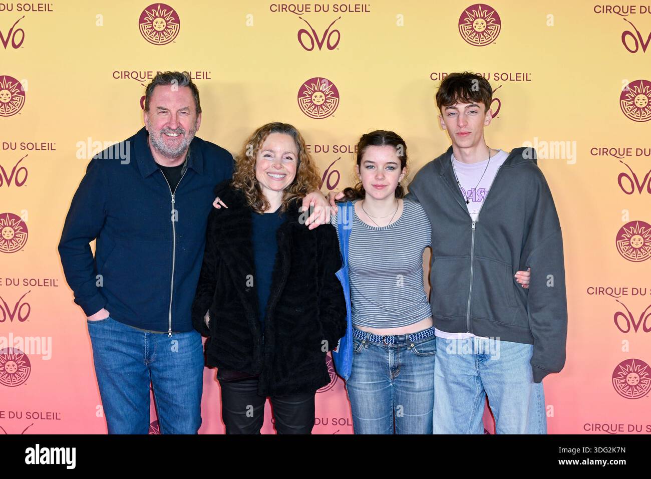 London, UK, 14 January 2026. Lee Mack and family attend the UK Premiere ...