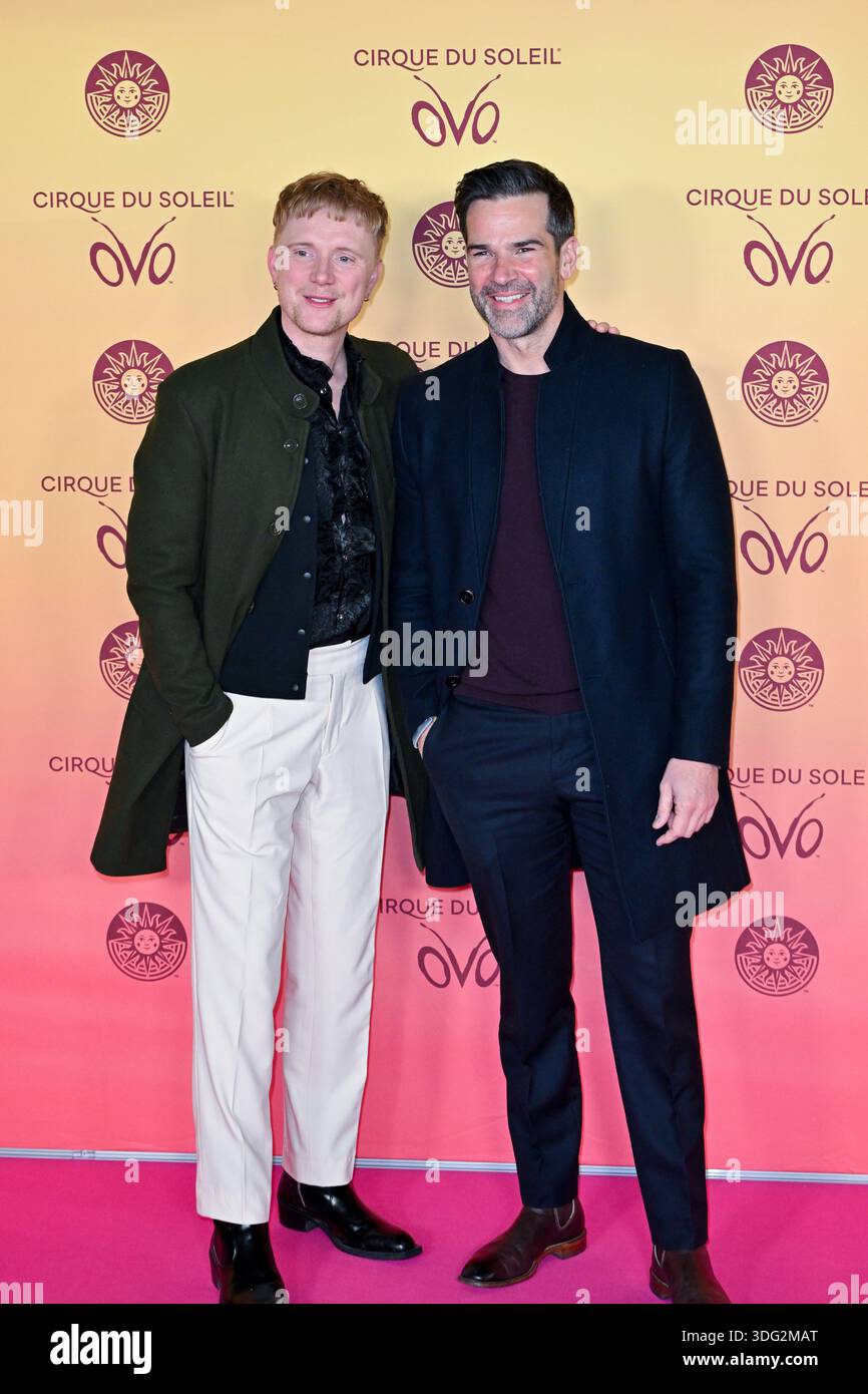 London, UK. 14th Jan, 2026. Owain Wyn Evans and Gethin Jones attend the ...