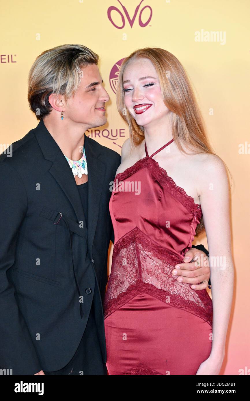 London, UK, 14 January 2026. Nikita Kuzmin and Lauren Jaine attend the ...