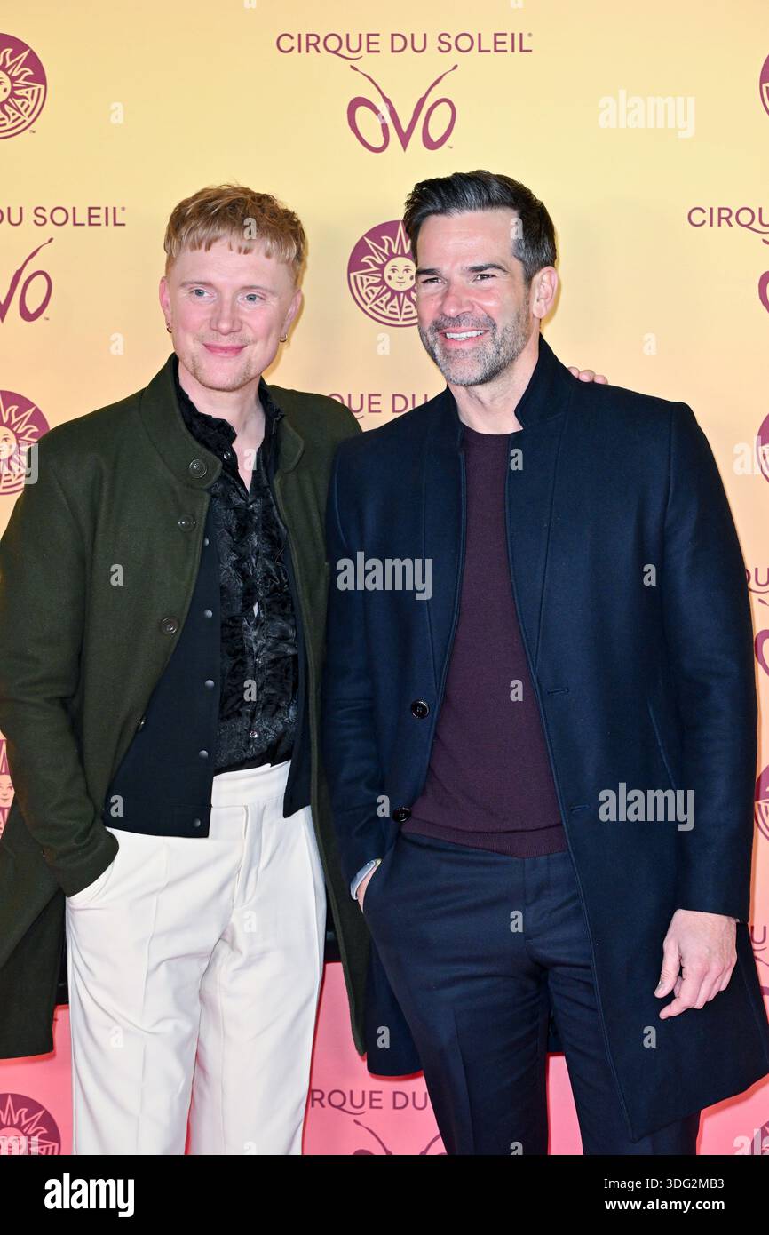 London, UK. 14th Jan, 2026. Owain Wyn Evans and Gethin Jones attend the ...