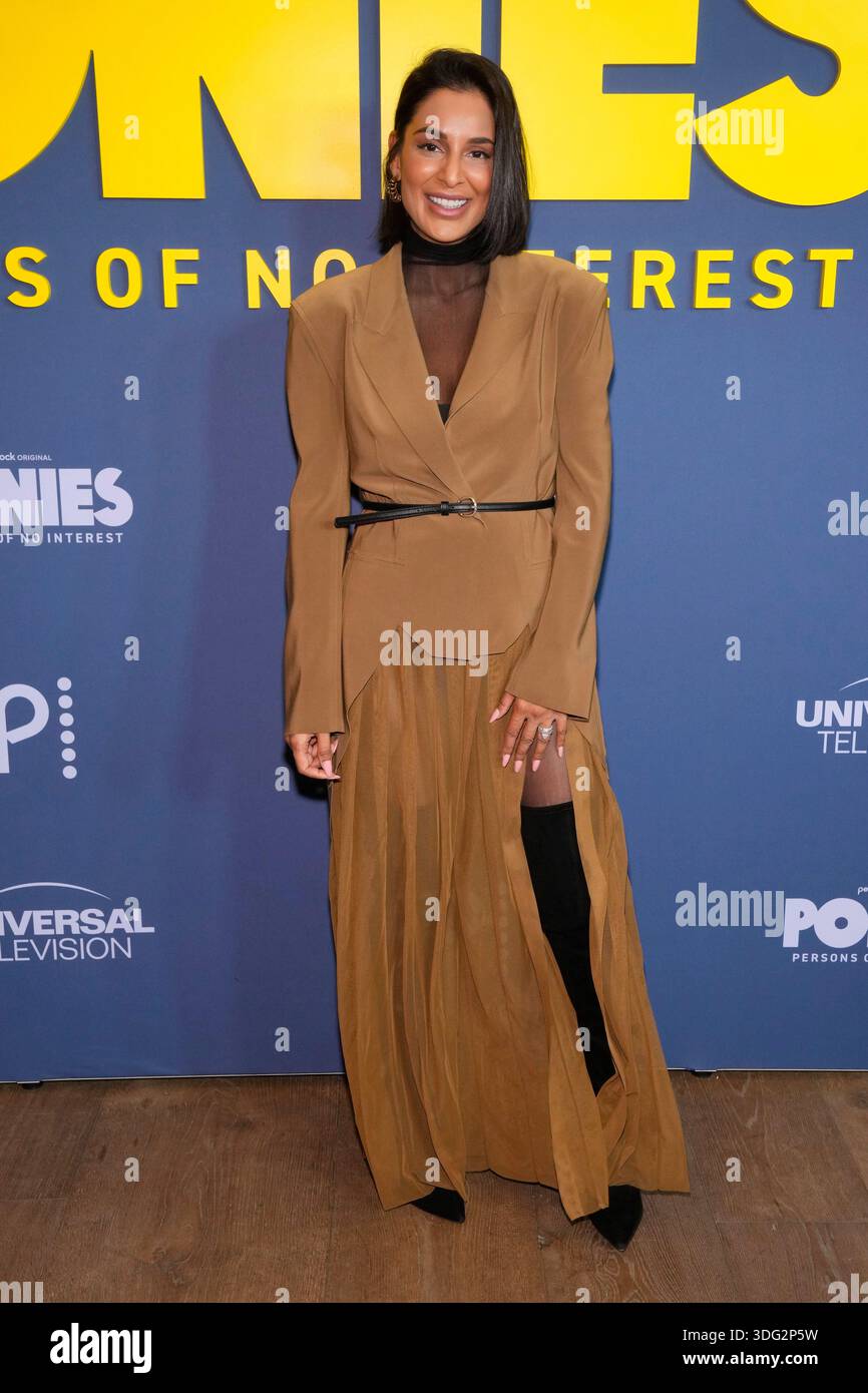 Jessel Taank attends the premiere of Peacock's "Ponies" at The Whitby ...