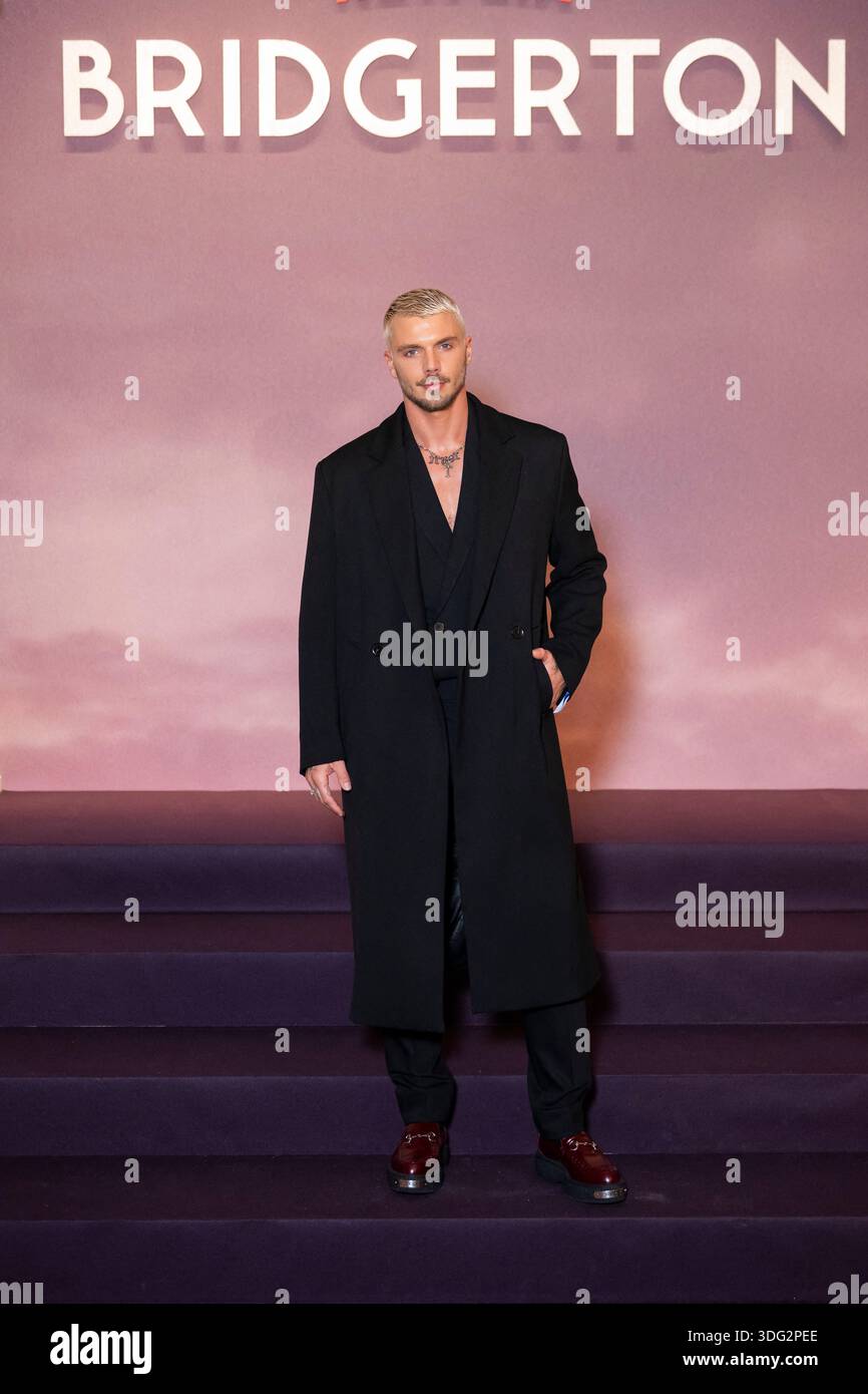 Jonathan Jenvrin attends the "Bridgerton" Season 4 Paris World Premiere ...