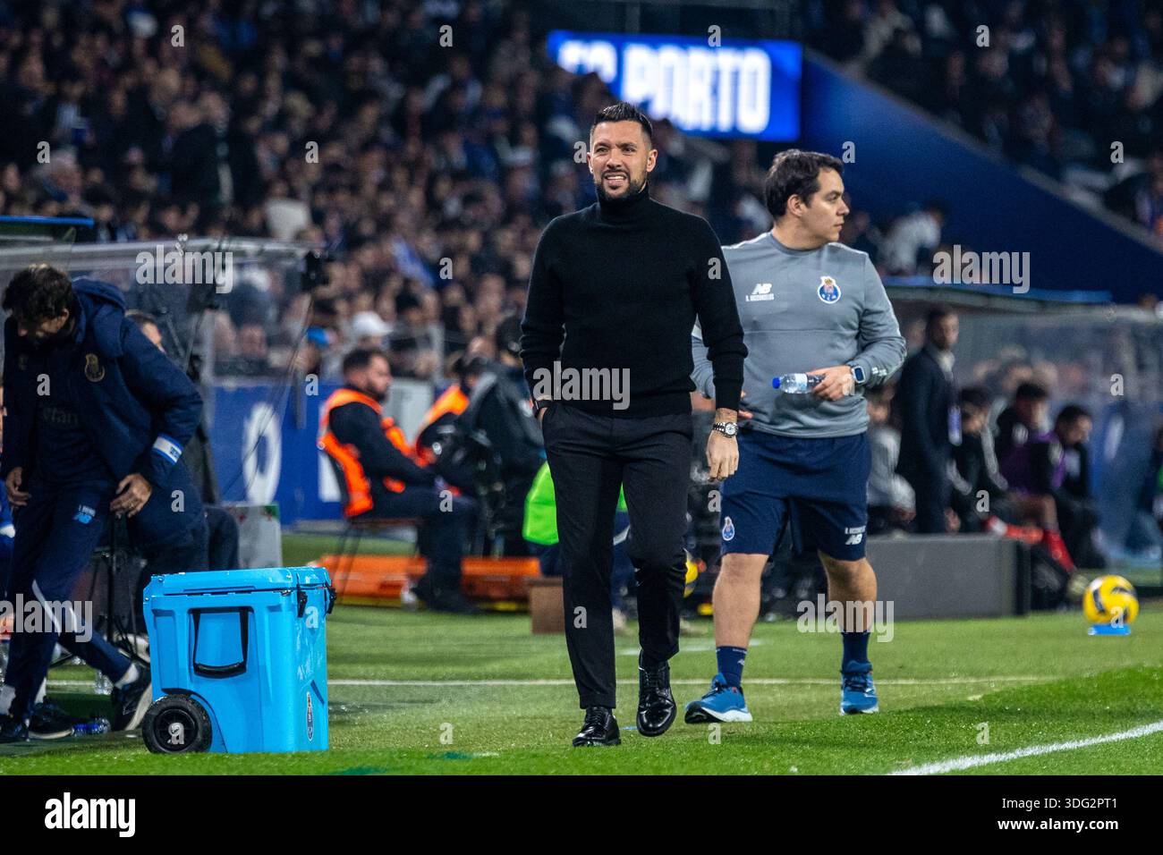 FCP coach, Francesco Farioli, is seen duringthe match for Portugal Cup ...