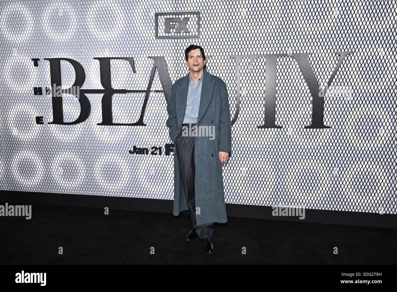 Ashton Kutcher attends the premiere of FX's "The Beauty" at the Museum ...