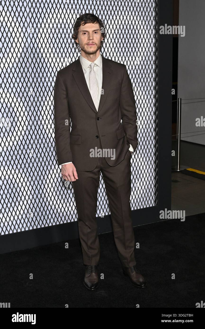 Evan Peters attends the premiere of FX's "The Beauty" at the Museum of ...