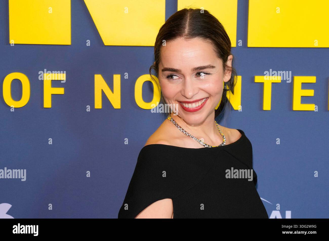 Emilia Clarke attends the premiere of Peacock's "Ponies" at The Whitby ...