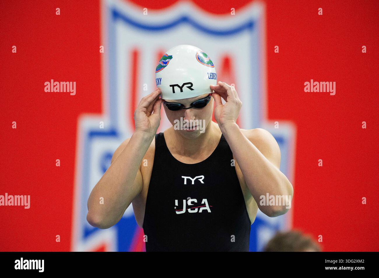 January 14, 2026: Katie Ledecky competing in the WomenÃ s 1500 LC Meter ...