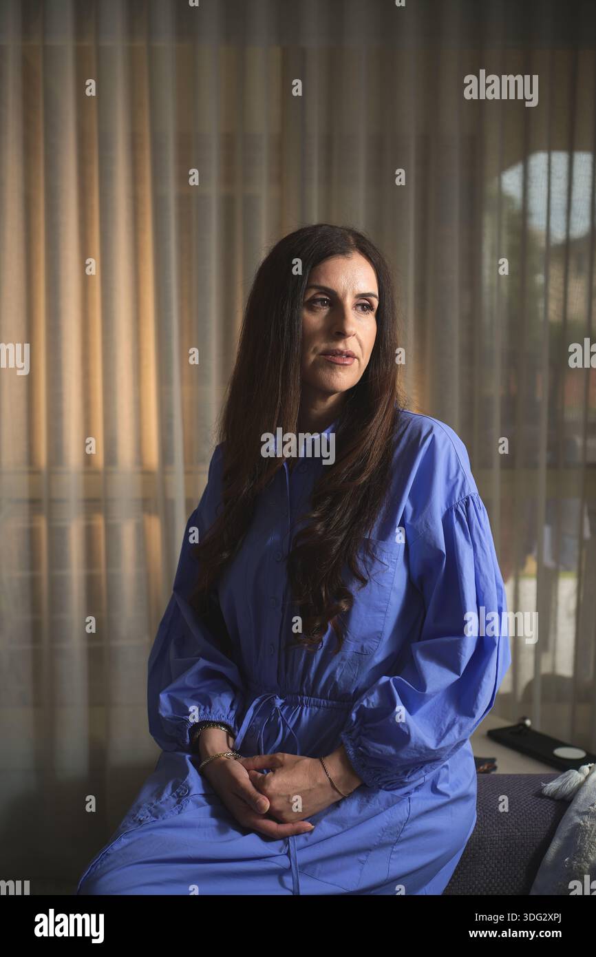 Randa Abdel Fattah poses for a photograph, Sydney, Thursday, January 15 ...