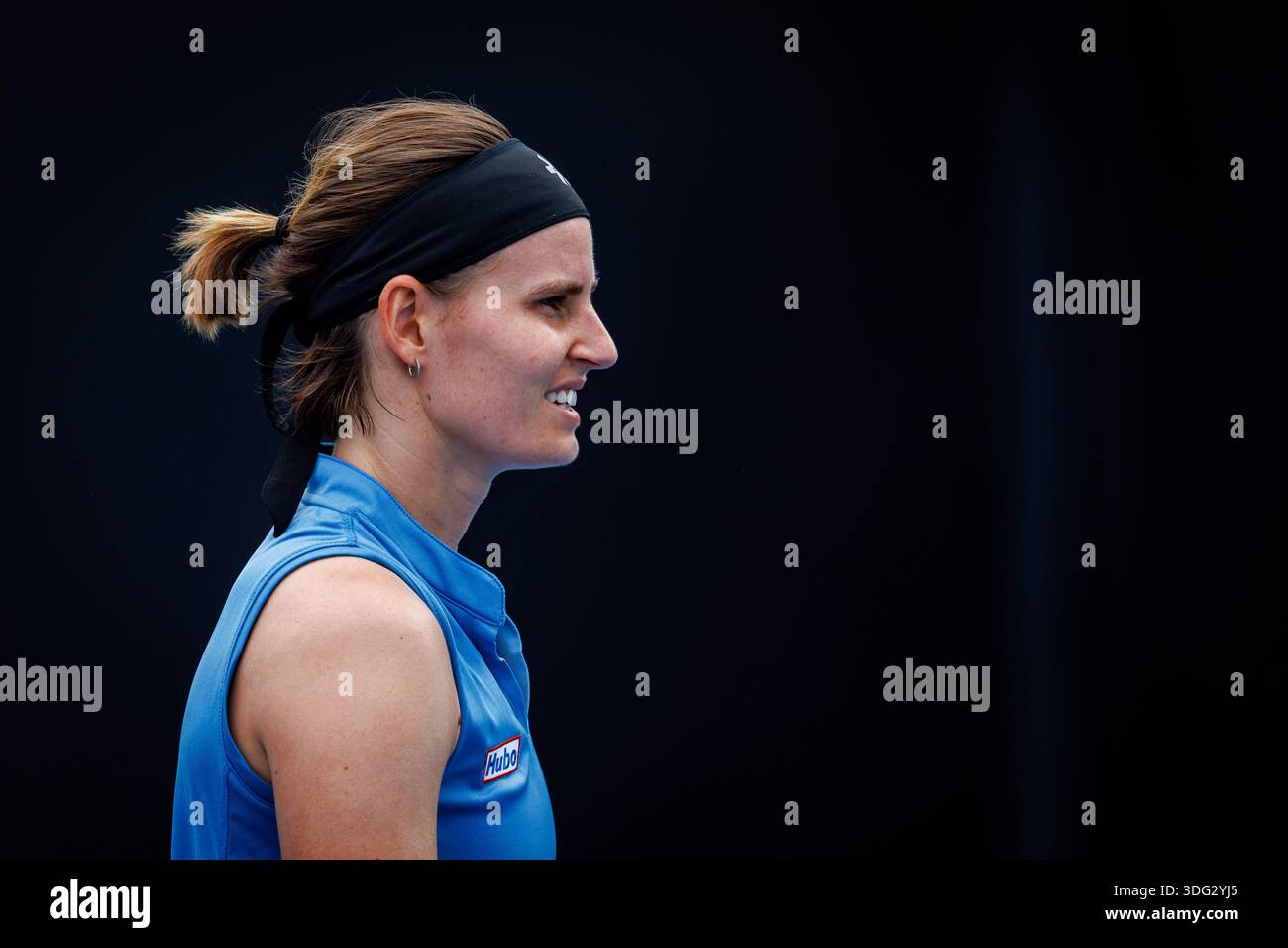 Belgium’s Greet Minnen during a final round qualifying match against ...